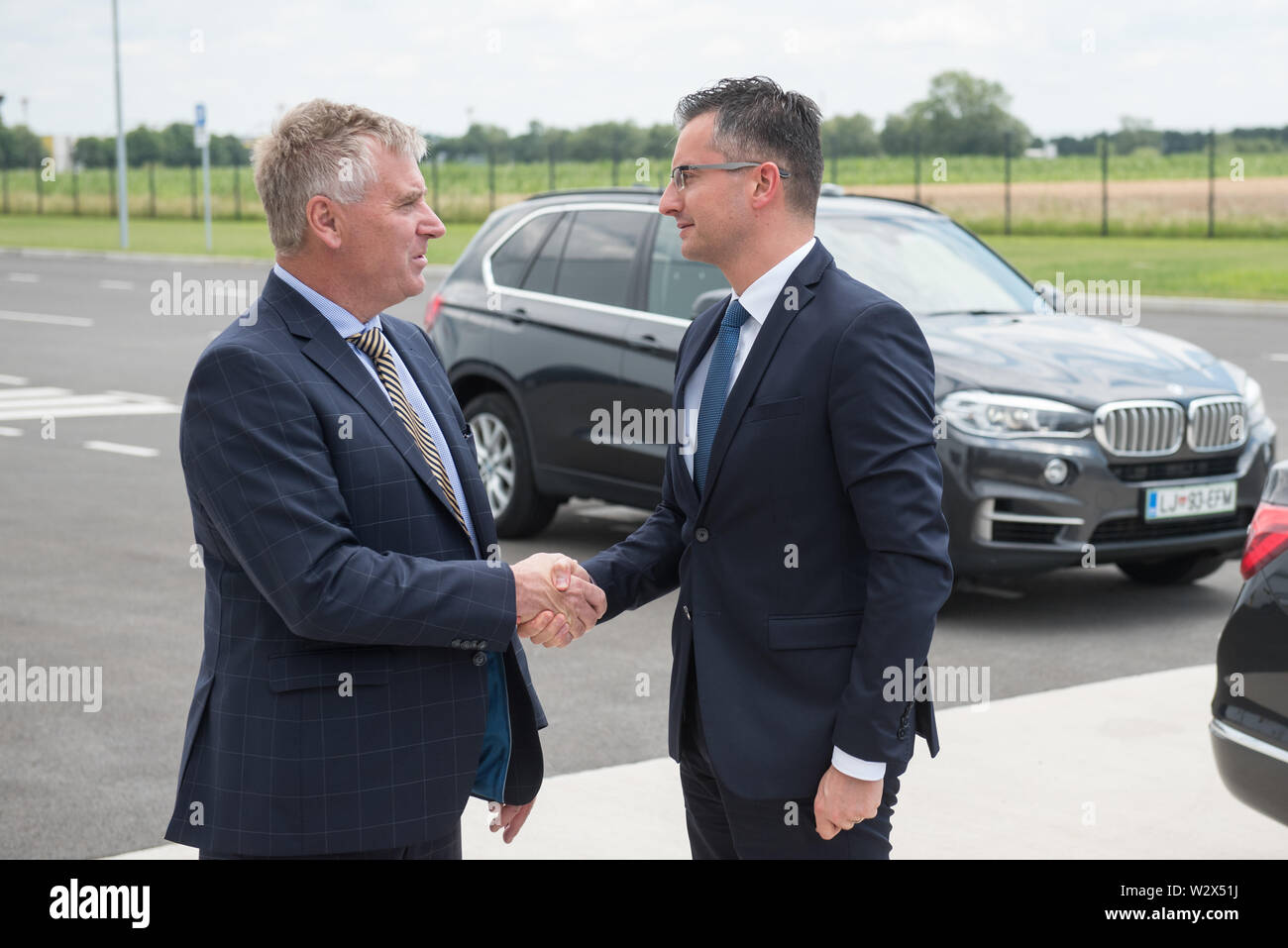 Hoce, Slovenia. 10th July, 2019. President of Magna Europe and ...