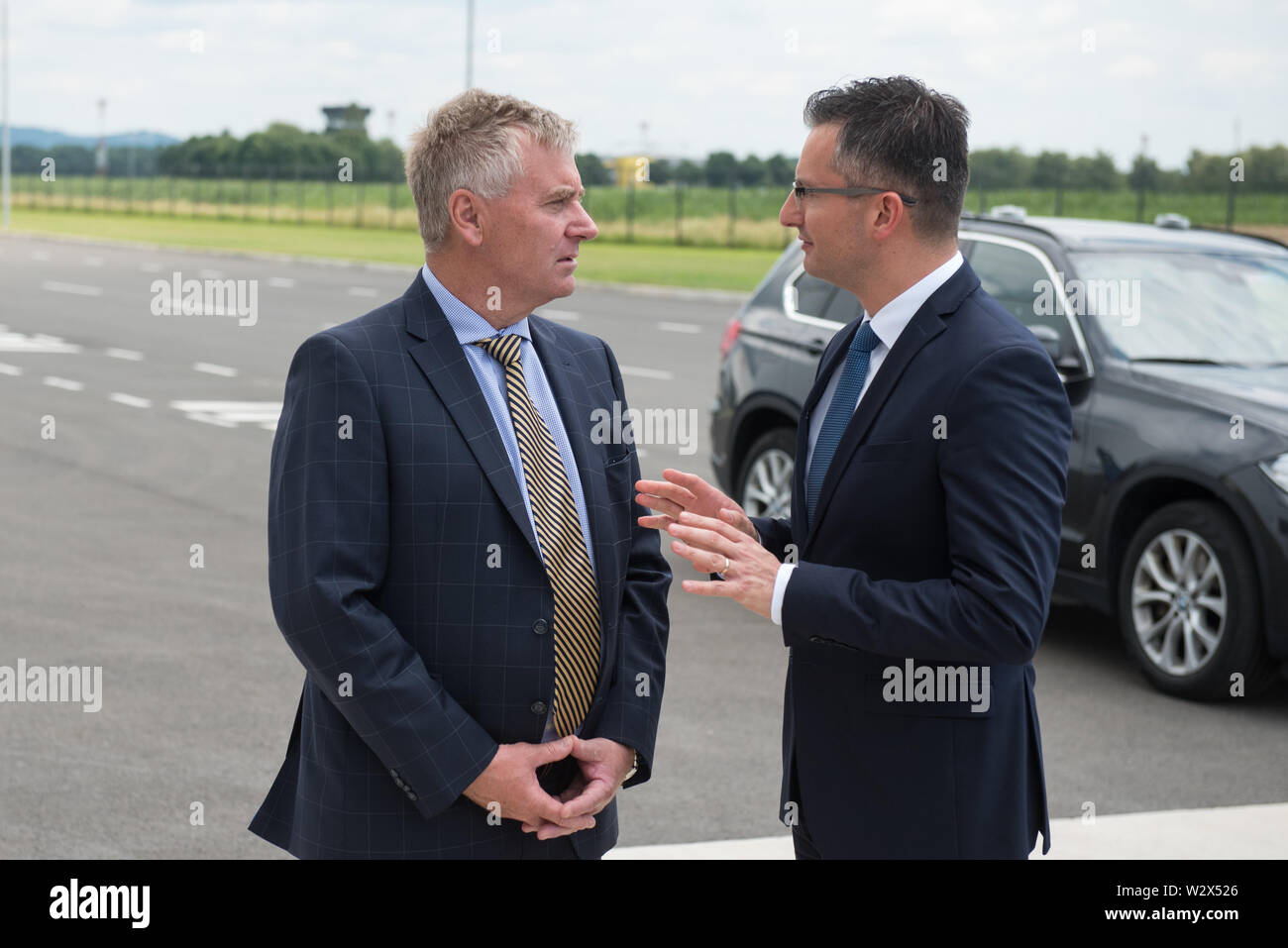 Hoce, Slovenia. 10th July, 2019. President of Magna Europe and ...
