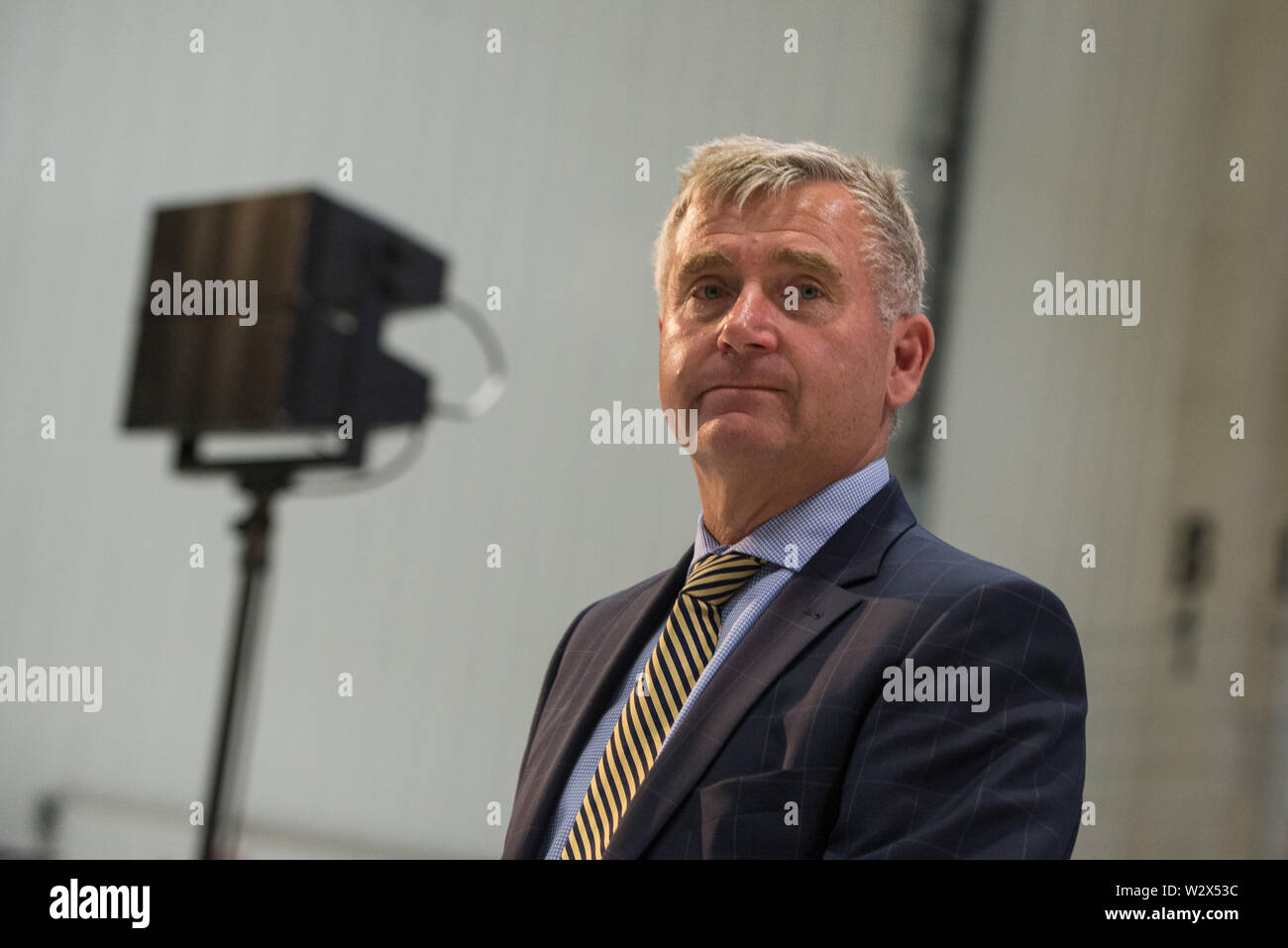 Hoce, Slovenia. 10th July, 2019. Magna Europe and Magna Steyr President ...