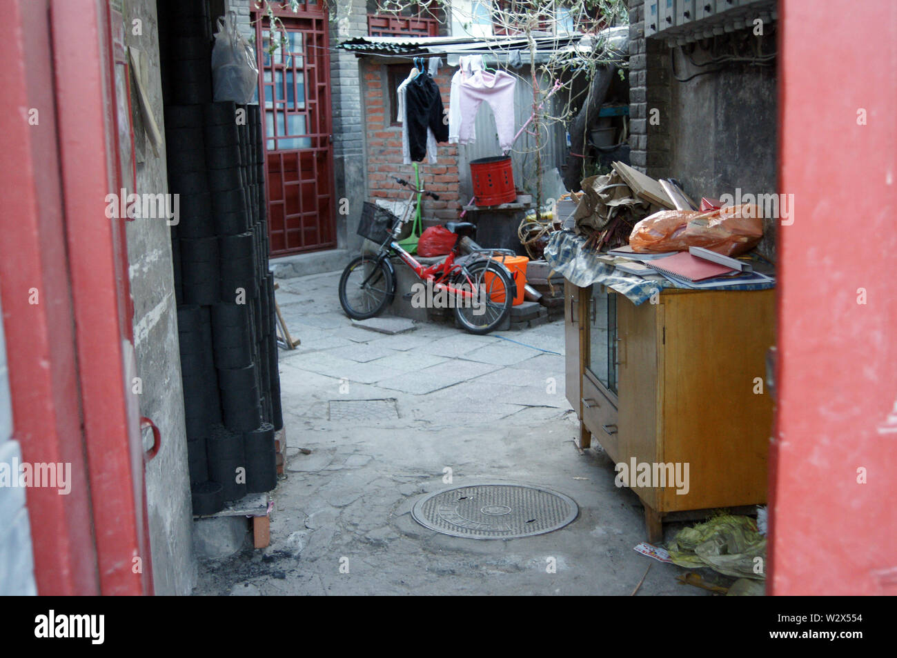 Back Alley, China Stock Photo - Alamy