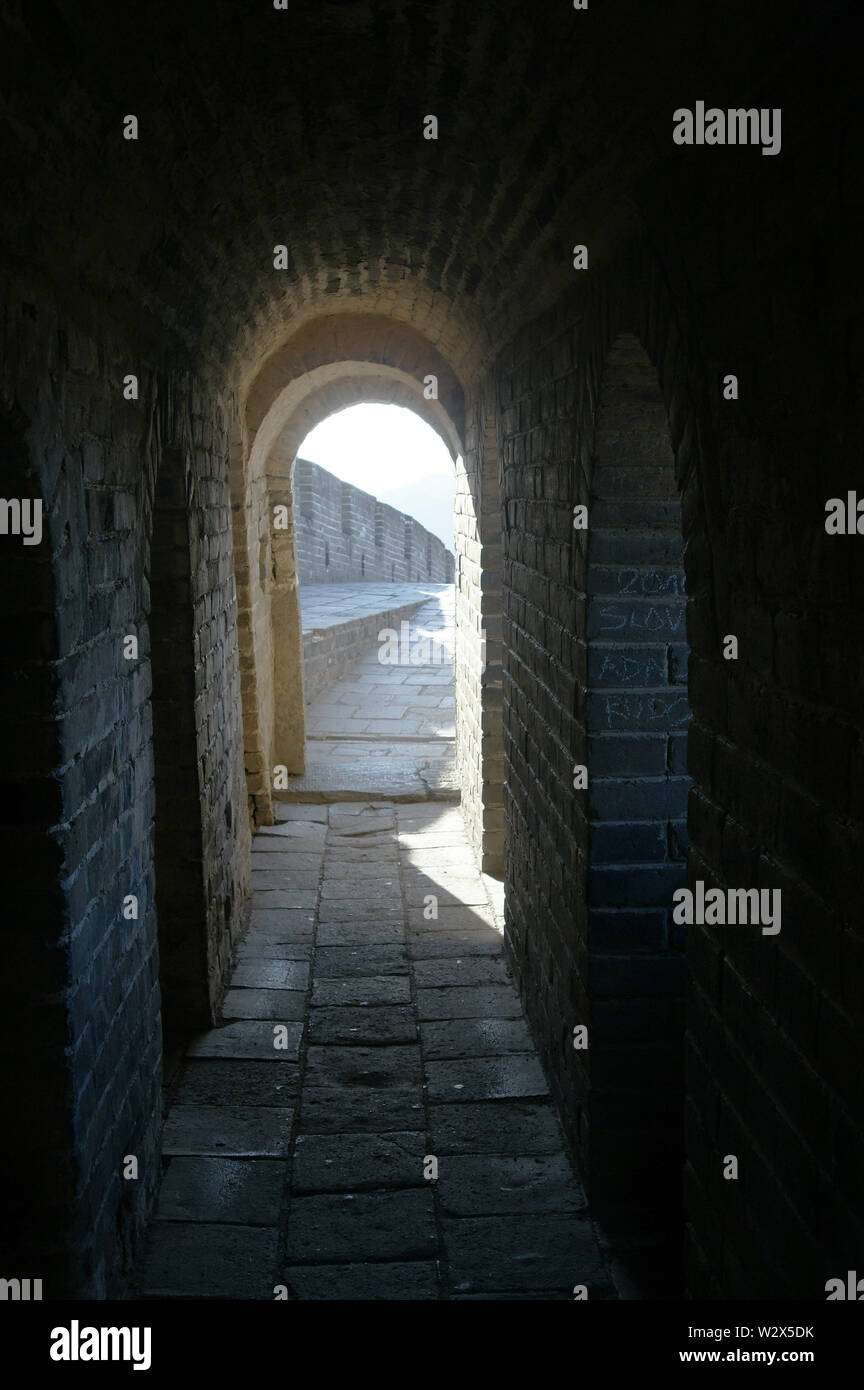 Great wall of china interior hi-res stock photography and images - Alamy