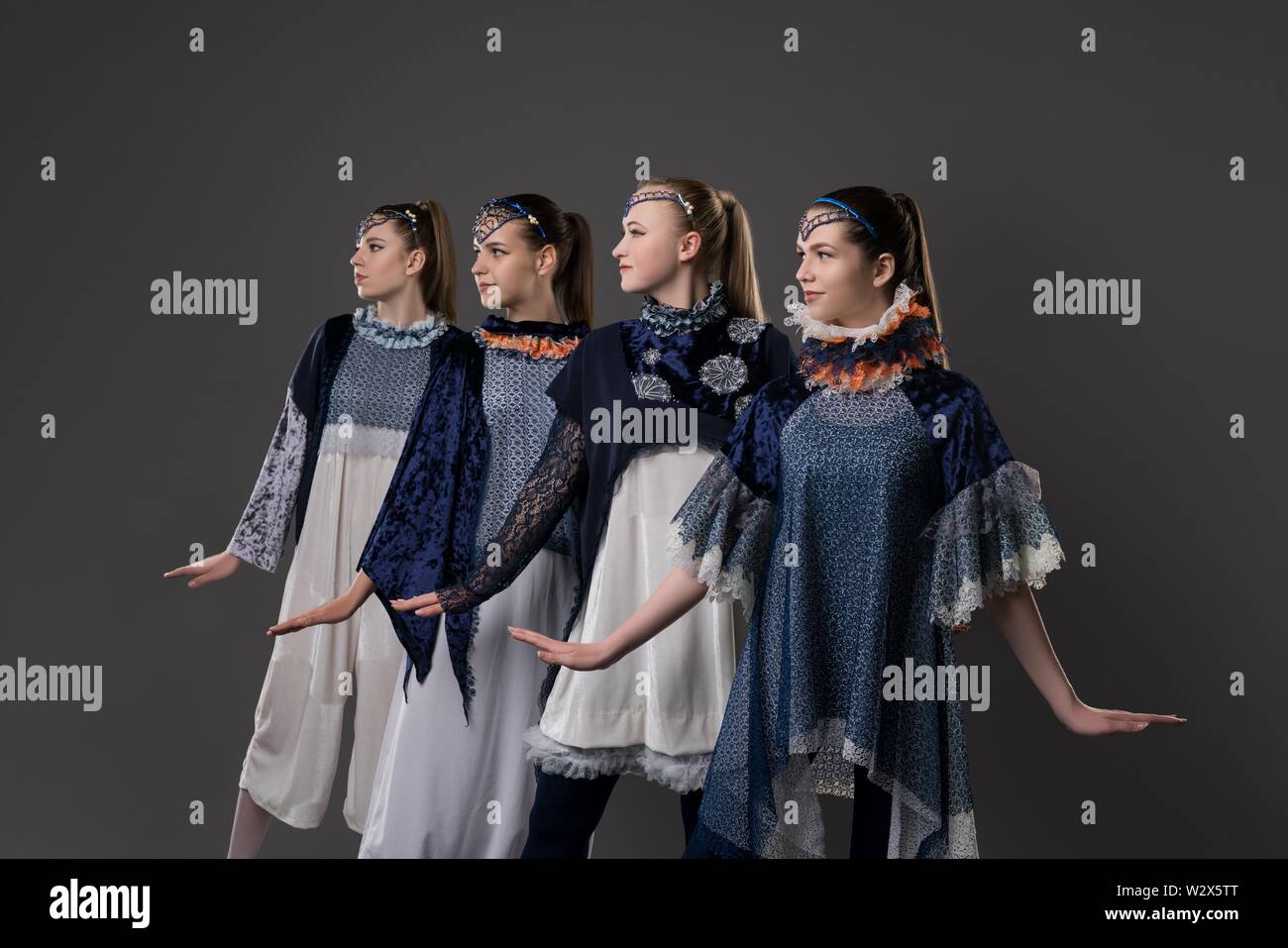 Pretty costumes hi-res stock photography and images - Alamy