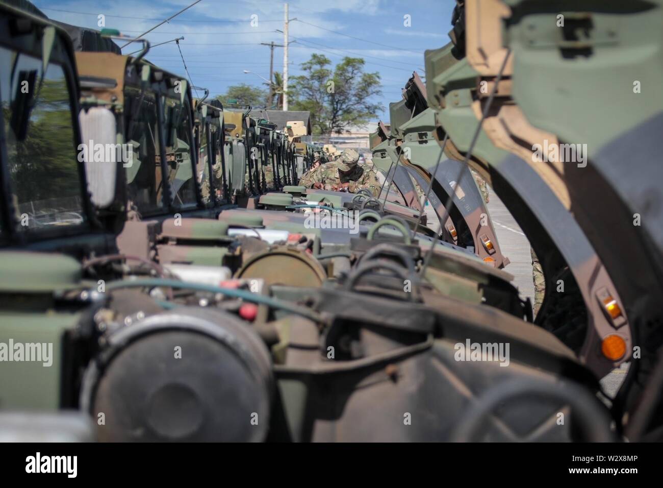 A U.S. Army Soldier assigned to the 8th Special Troops Battalion, 8th ...