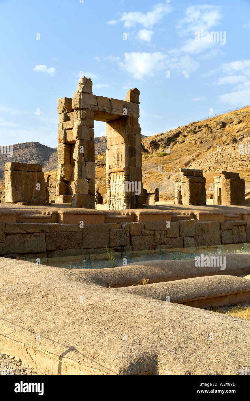 Persepolis, capital of the Achaemenid Empire, Shiraz, Fars, Iran, June ...