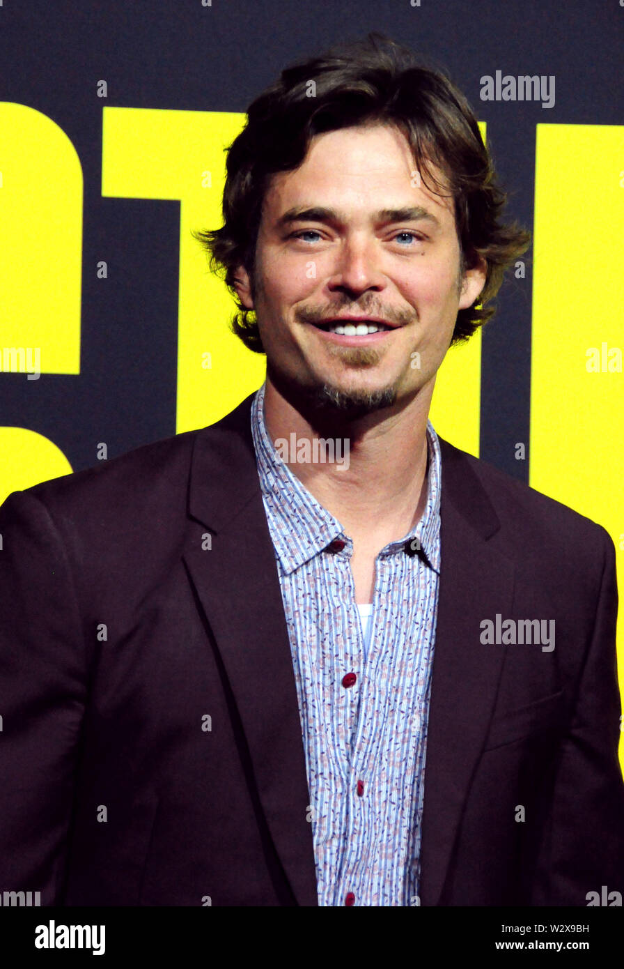 Los Angeles, California, USA 10th July 2019 Actor Christopher Backus ...