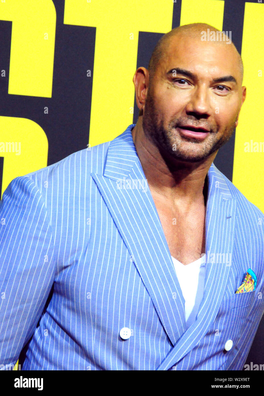 Los Angeles, California, USA 10th July 2019 Actor Dave Bautista attends ...