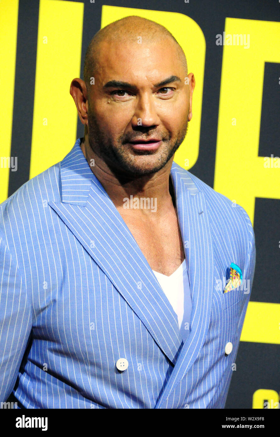 Los Angeles, California, USA 10th July 2019 Actor Dave Bautista attends ...