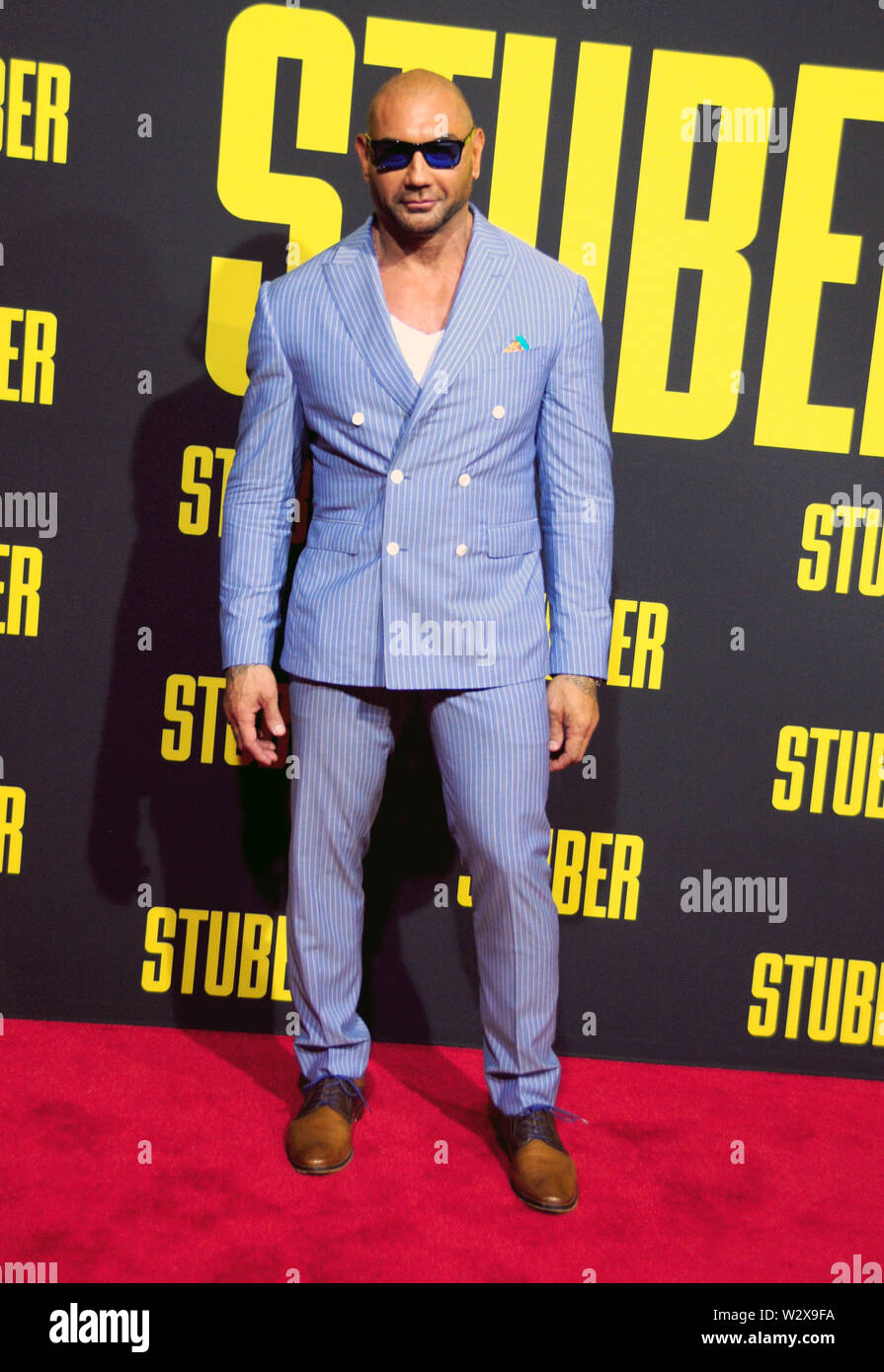 Los Angeles, California, USA 10th July 2019 Actor Dave Bautista attends ...
