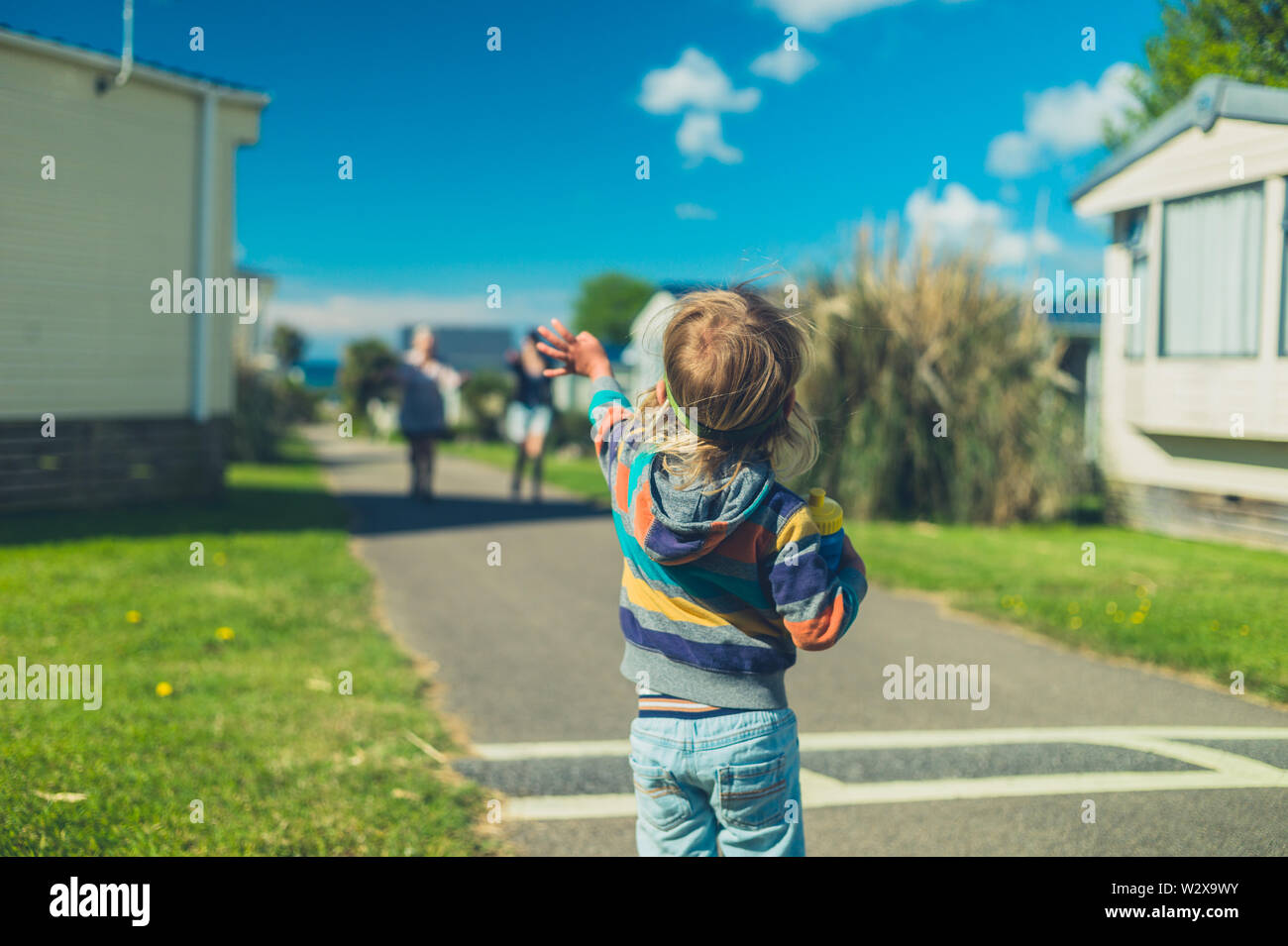 Trailer park child hi-res stock photography and images - Alamy