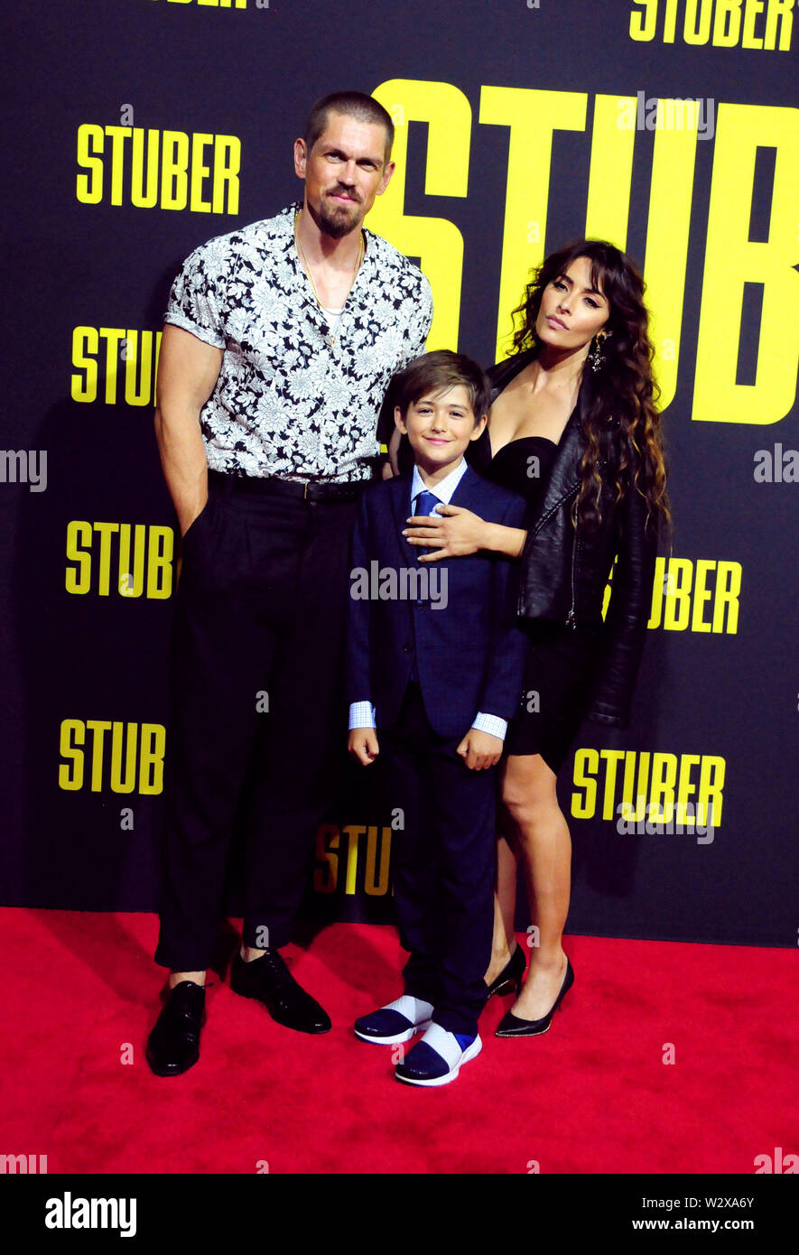 Los Angeles, California, USA 10th July 2019 Actor Steve Howey, son ...