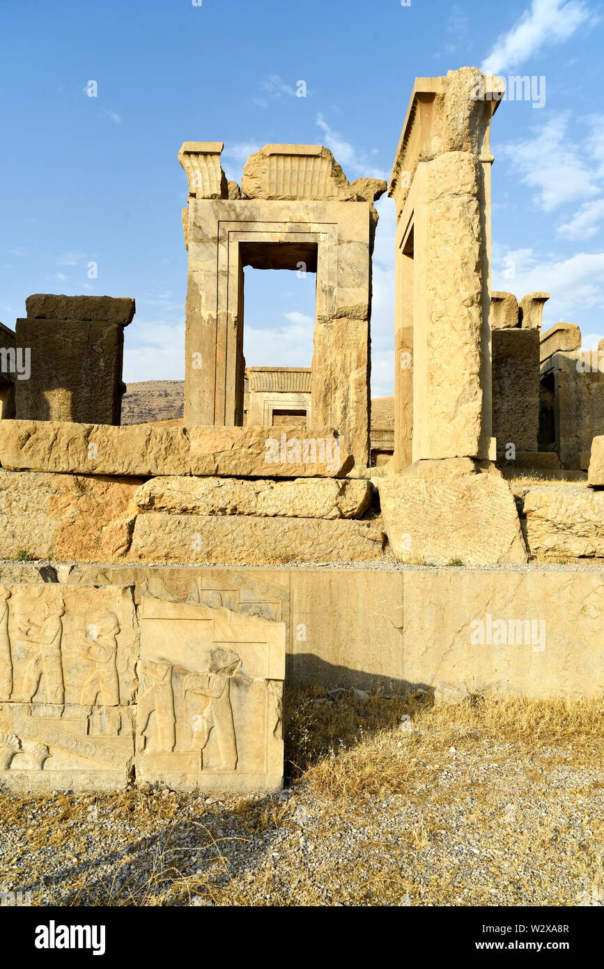 Persepolis, capital of the Achaemenid Empire, Shiraz, Fars, Iran, June ...