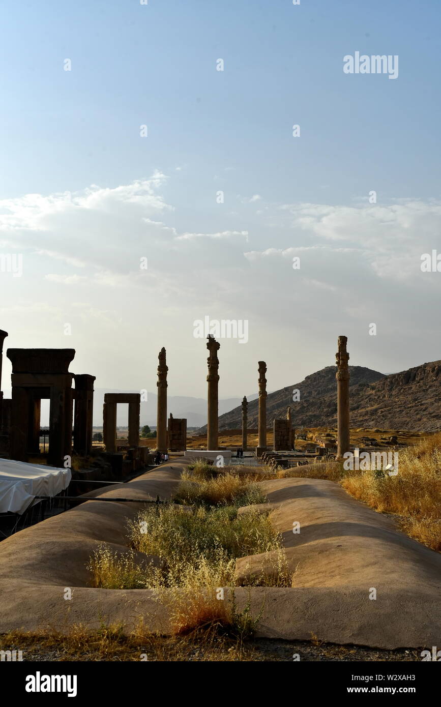 Persepolis, capital of the Achaemenid Empire, Shiraz, Fars, Iran, June ...