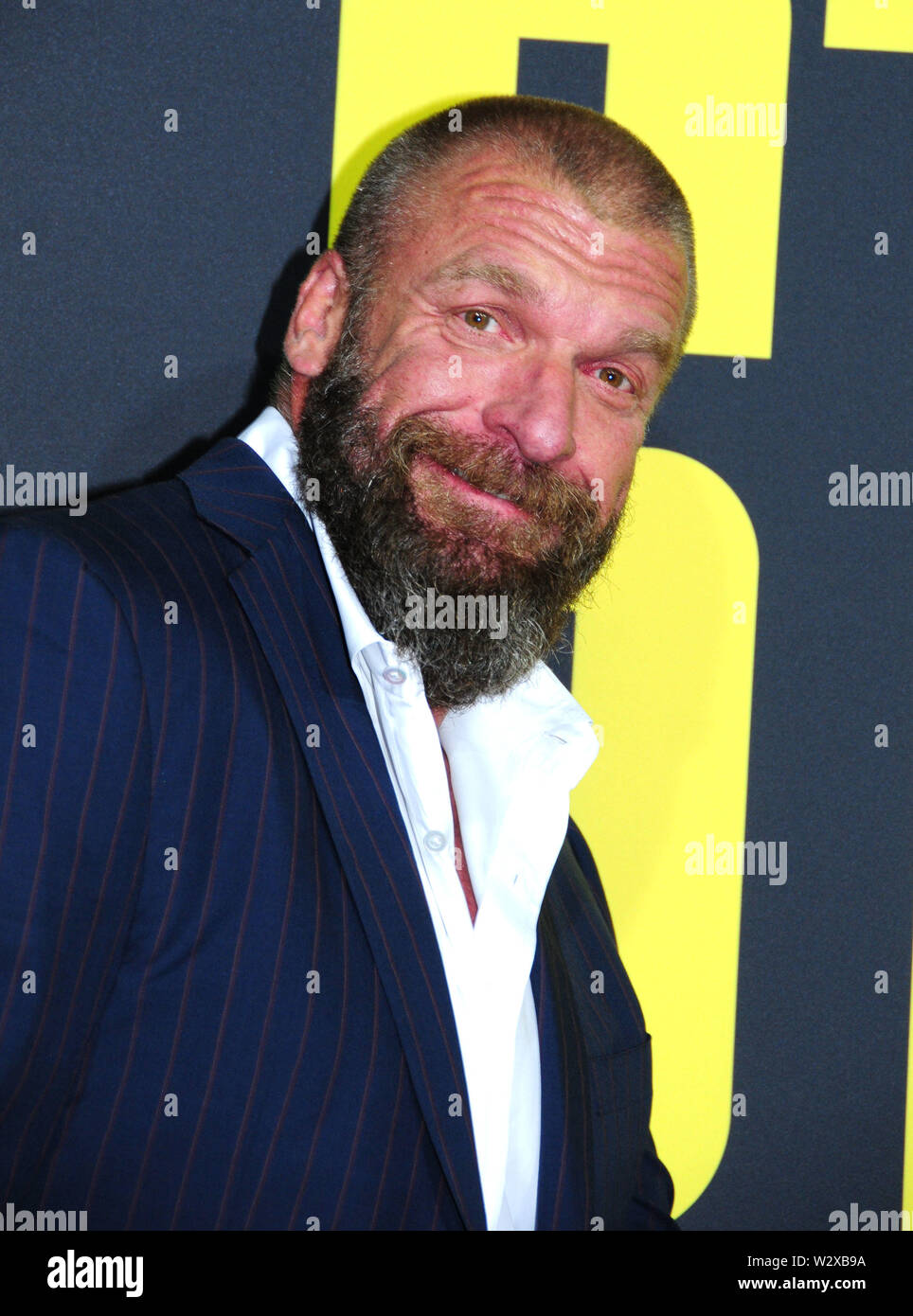 Los Angeles, California, USA 10th July 2019 Wrestler/actor Triple H ...