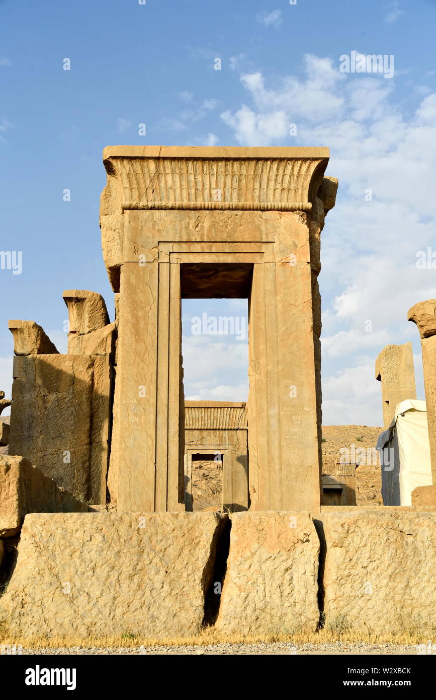Persepolis, capital of the Achaemenid Empire, Shiraz, Fars, Iran, June ...