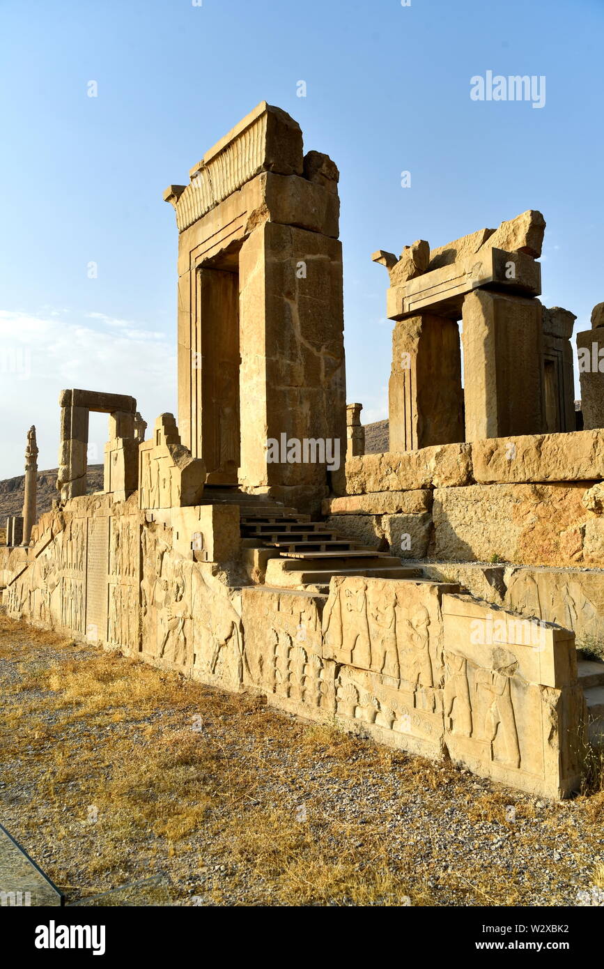 Persepolis, capital of the Achaemenid Empire, Shiraz, Fars, Iran, June ...