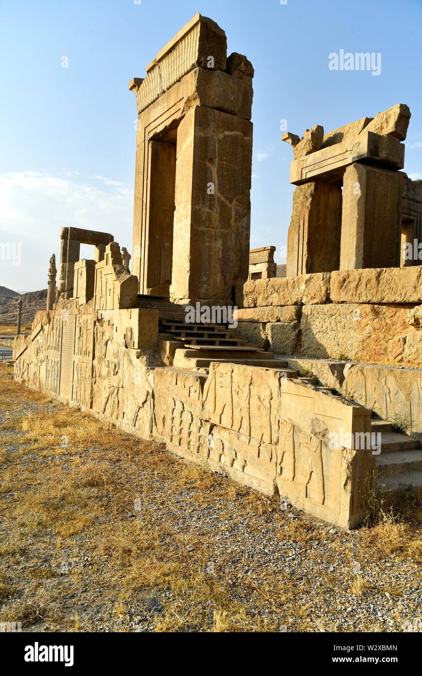 Persepolis, capital of the Achaemenid Empire, Shiraz, Fars, Iran, June ...