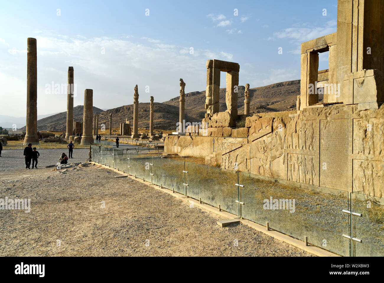 Persepolis, capital of the Achaemenid Empire, Shiraz, Fars, Iran, June ...