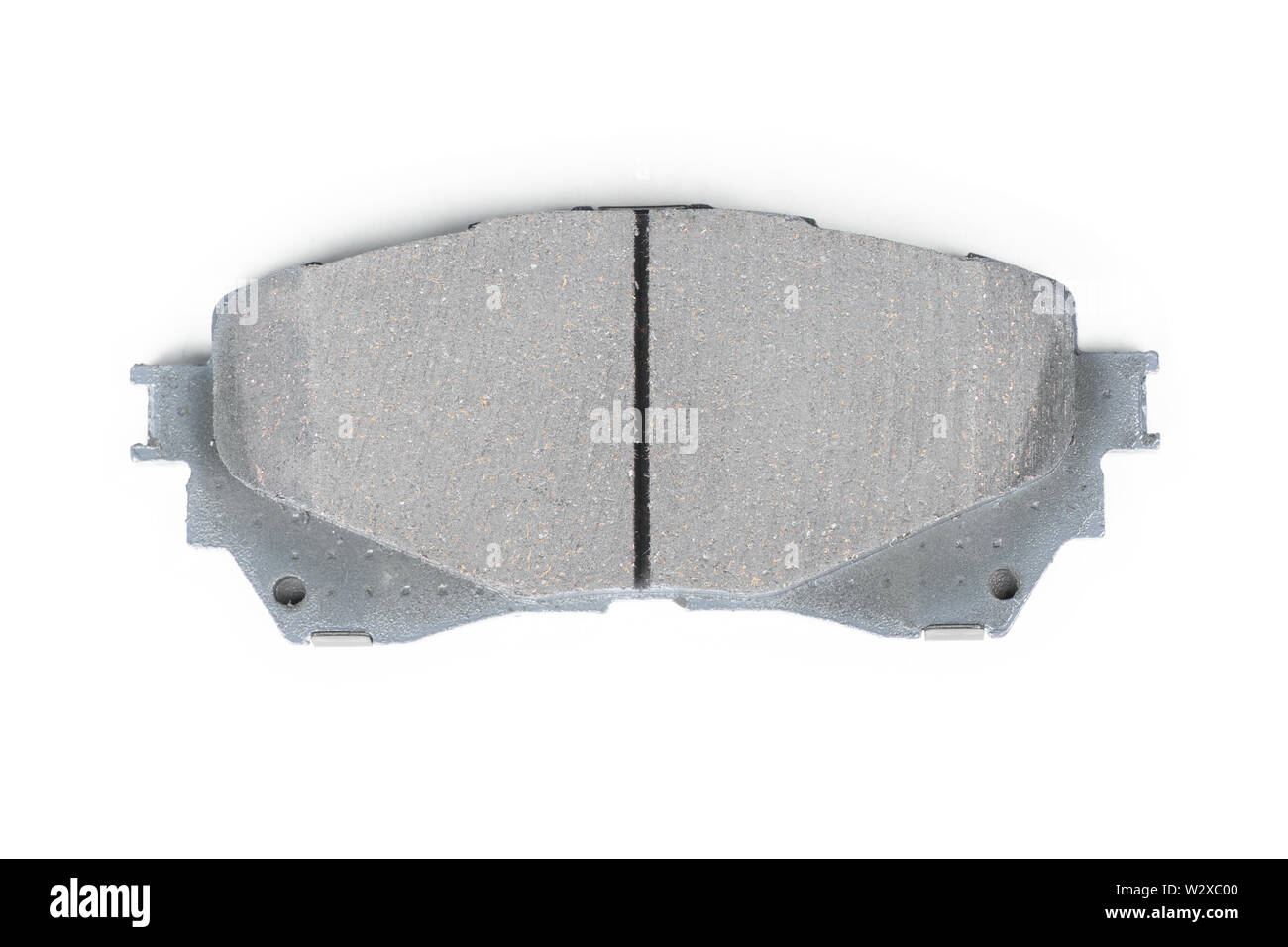 Single brake shoe isolated on white background Stock Photo - Alamy