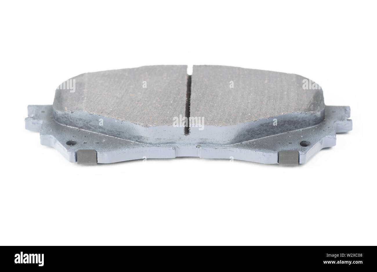 Single brake shoe isolated on white background Stock Photo - Alamy