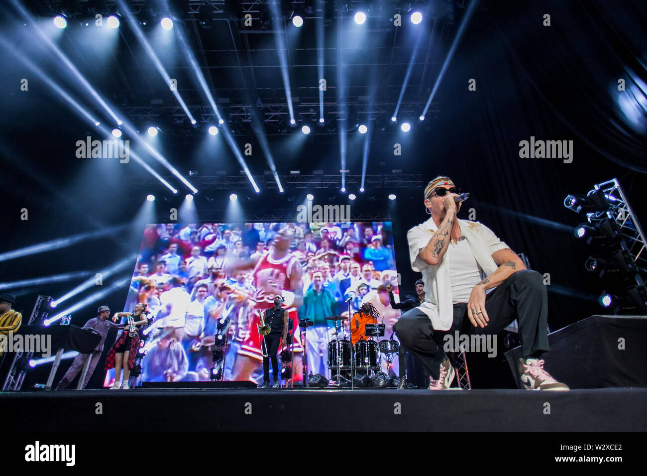 american artist Macklemore performs live in Barolo Stock Photo - Alamy
