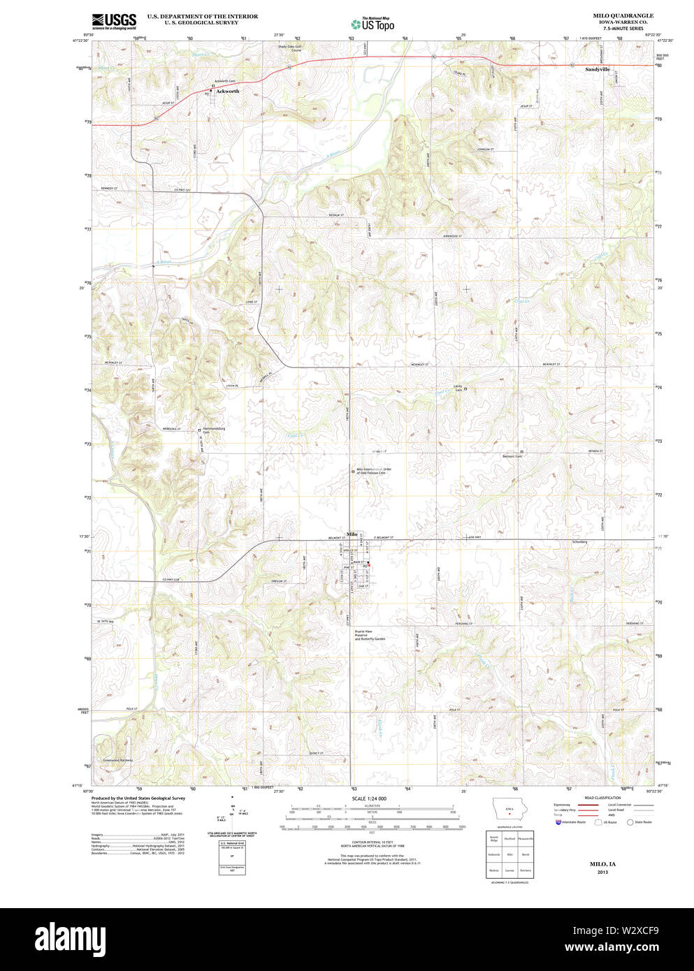 Map of milo Cut Out Stock Images & Pictures - Alamy