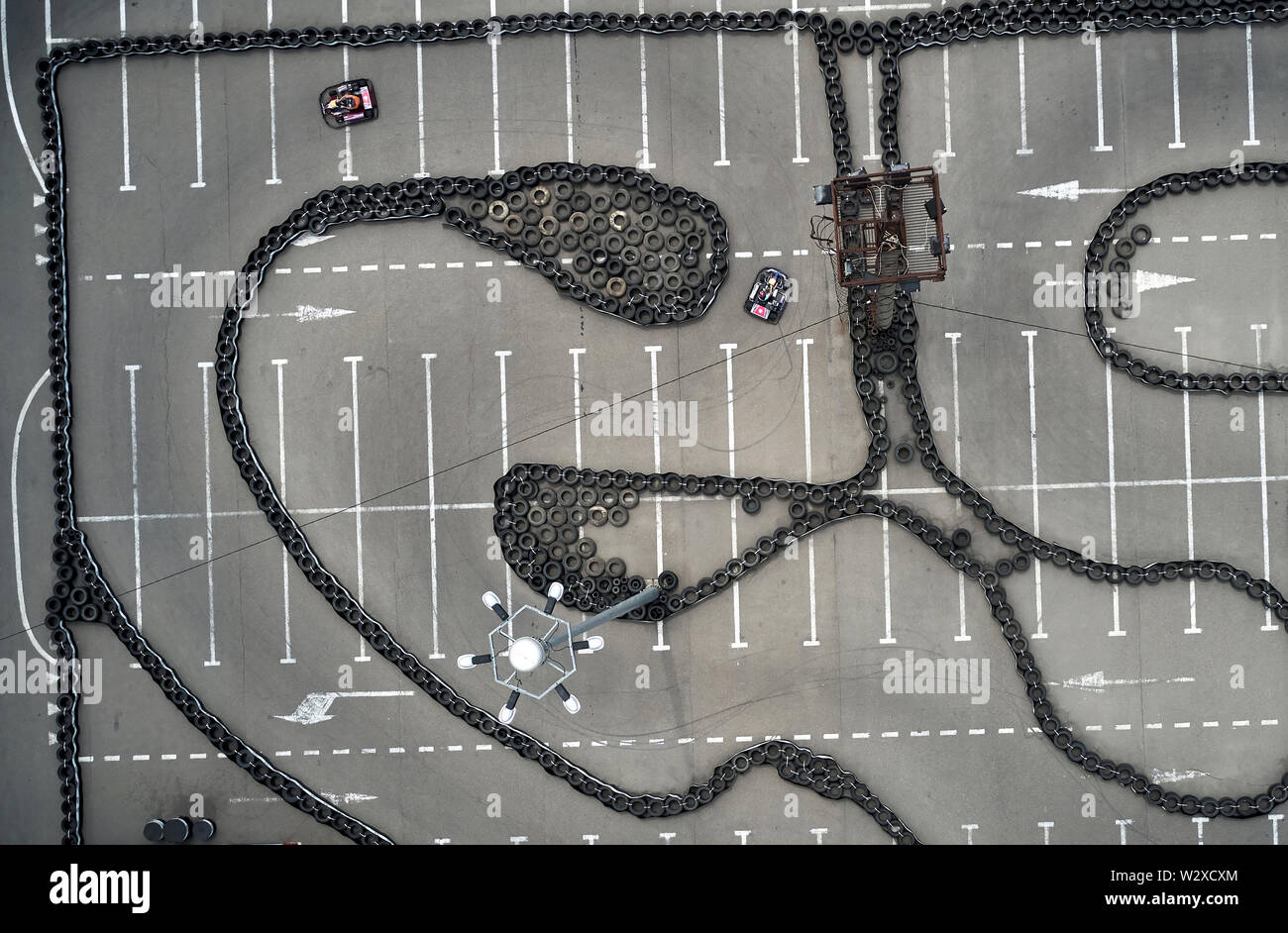 Go kart above hi-res stock photography and images - Alamy