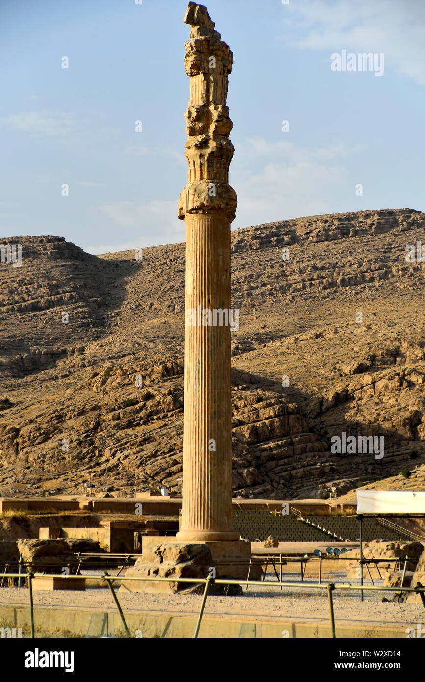 Persepolis, capital of the Achaemenid Empire, Shiraz, Fars, Iran, June ...