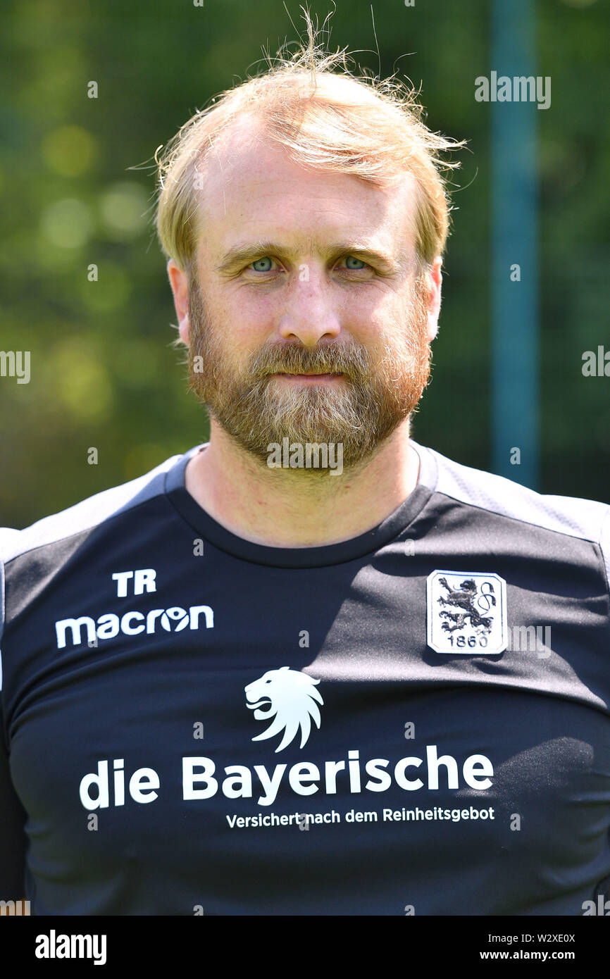 Munich, Deutschland. 10th July, 2019. Daniel BIEROFKA (coach 1860 ...