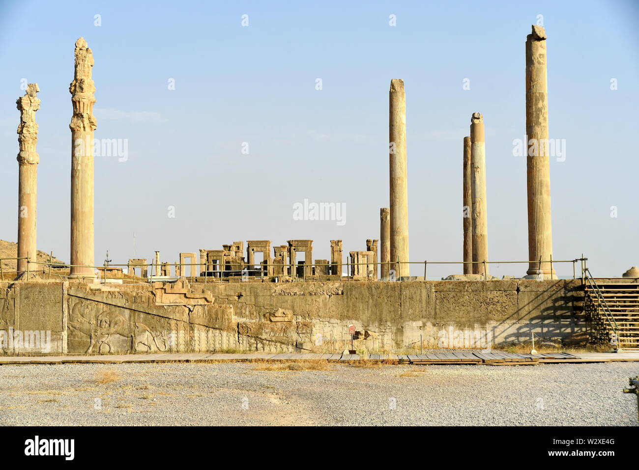 Persepolis, capital of the Achaemenid Empire, Shiraz, Fars, Iran, June ...