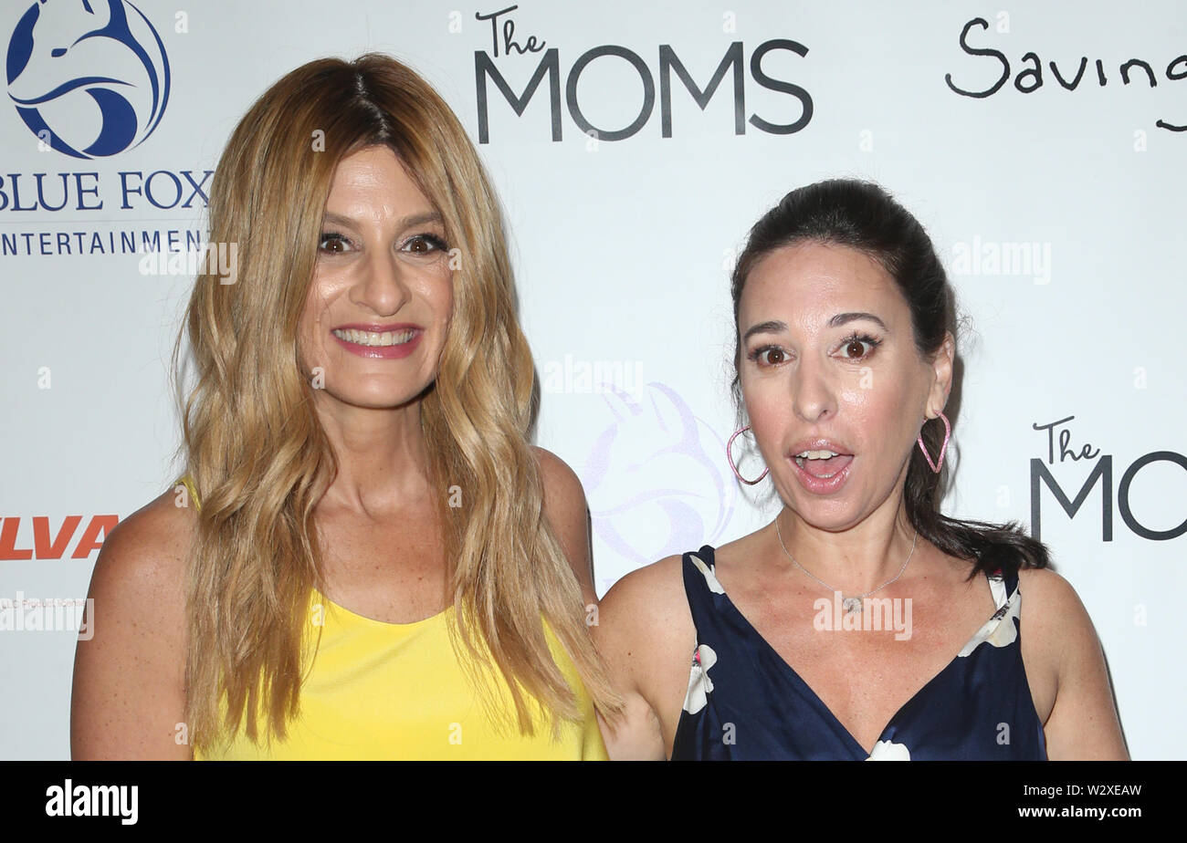 West Hollywood, Ca. 10th July, 2019. Denise Albert, Melissa Gerstein ...