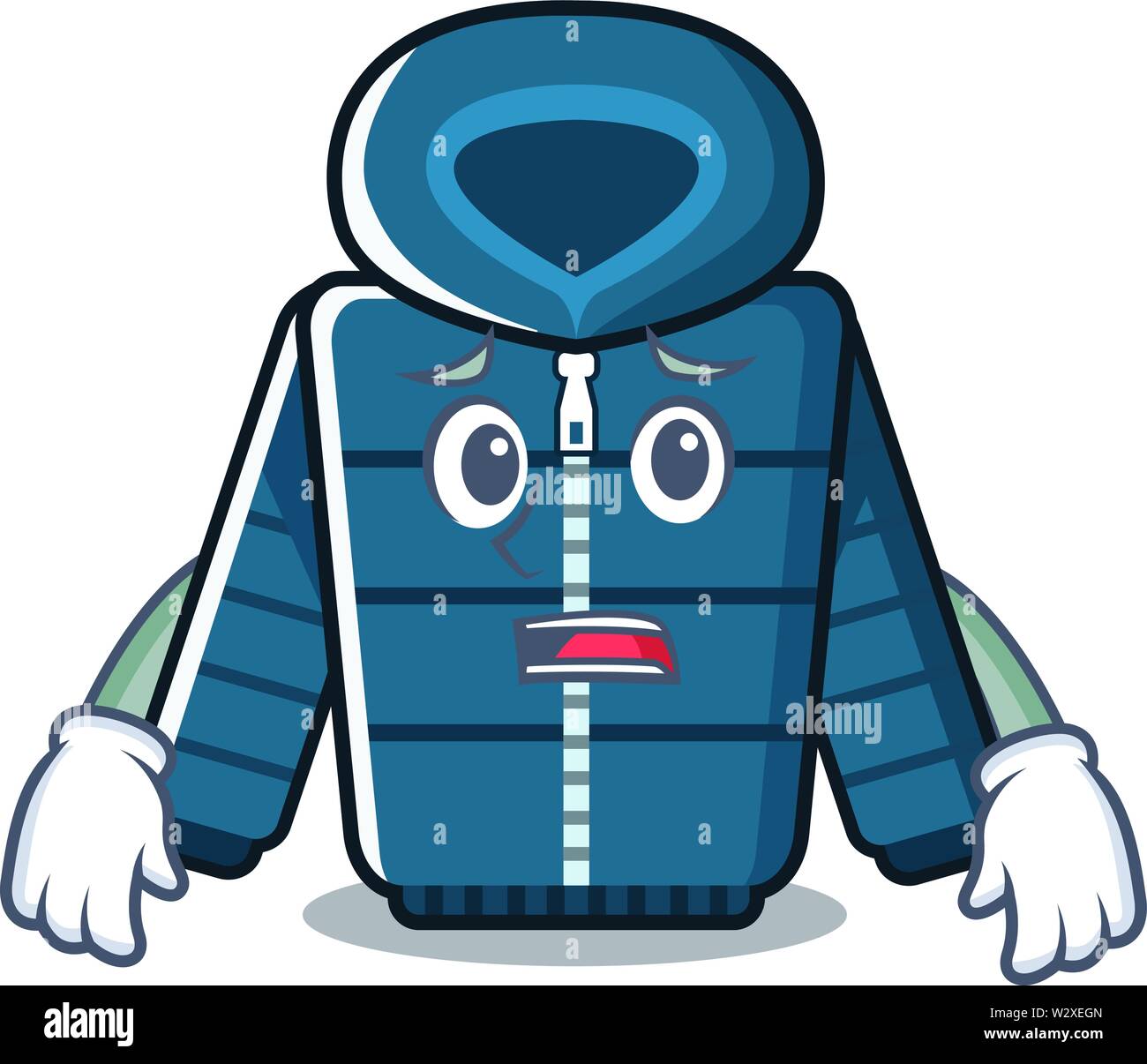 Scary woman coat Stock Vector Images - Alamy