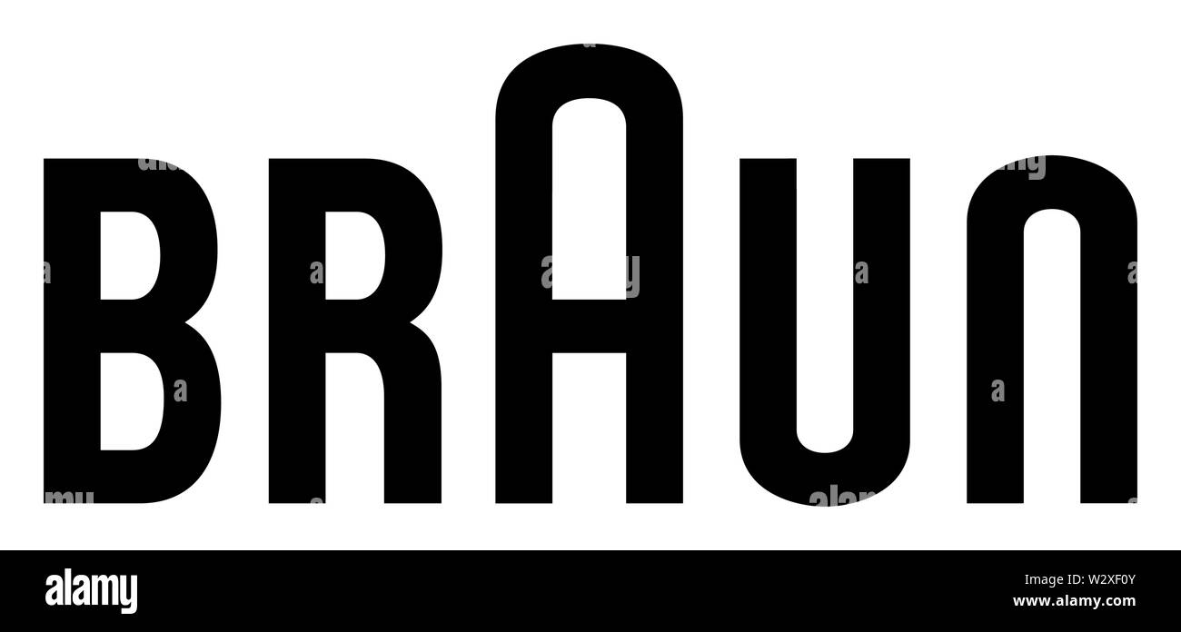 Braun logo Black and White Stock Photos & Images - Alamy