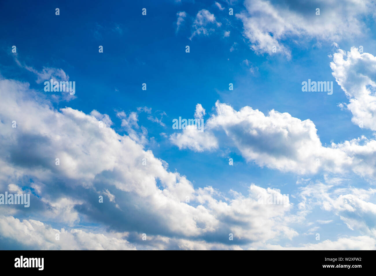 Unique Clouds style on the open sky for background Stock Photo - Alamy