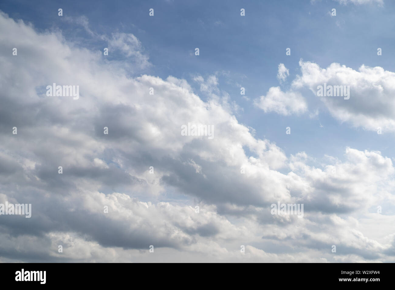 Unique Clouds style on the open sky for background Stock Photo - Alamy