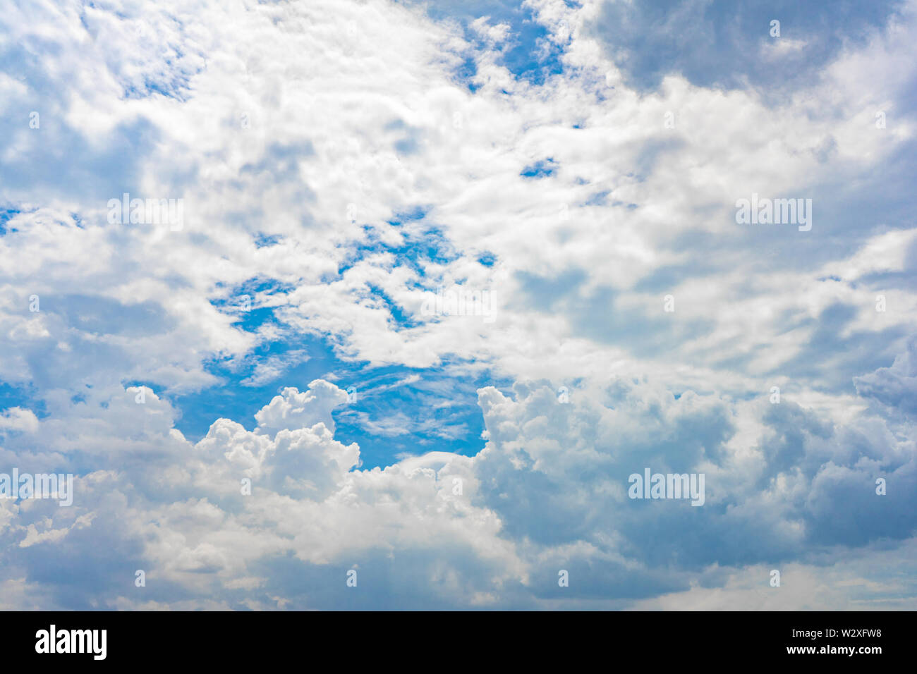 Unique Clouds style on the open sky for background Stock Photo - Alamy