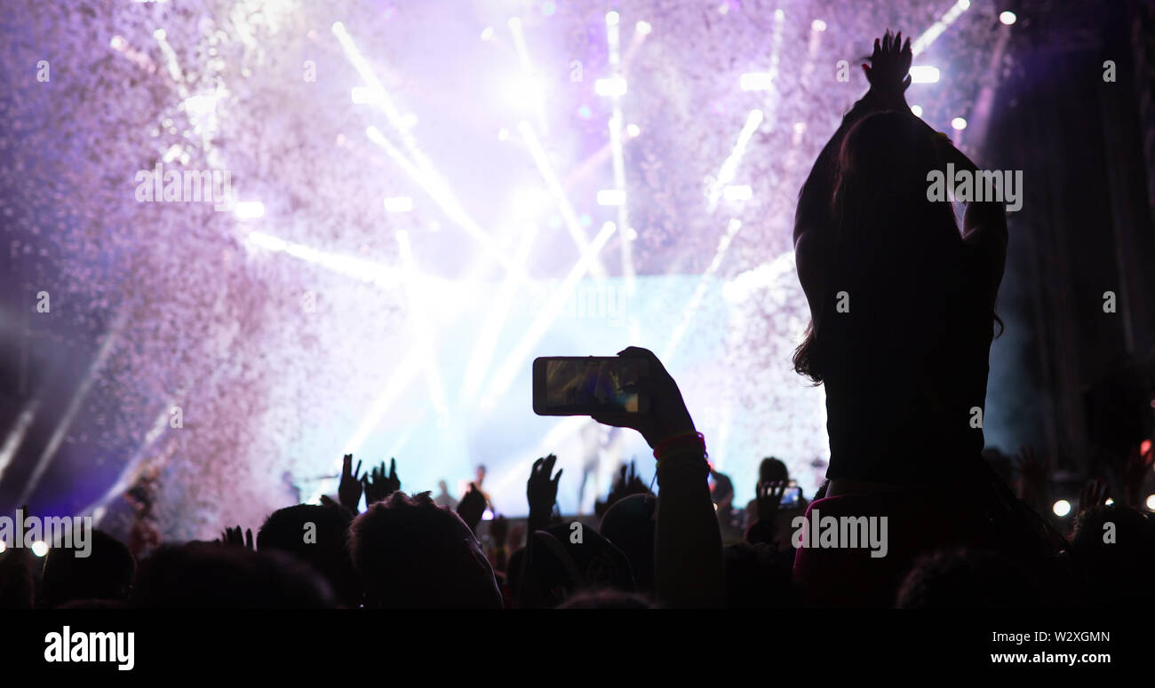 Enjoy fan hi-res stock photography and images - Alamy