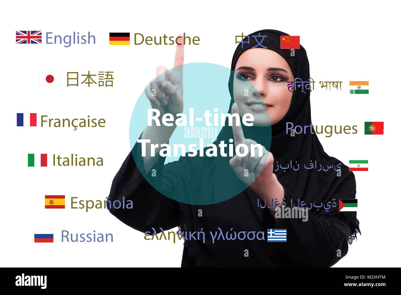 Language app arabic english hi-res stock photography and images - Alamy