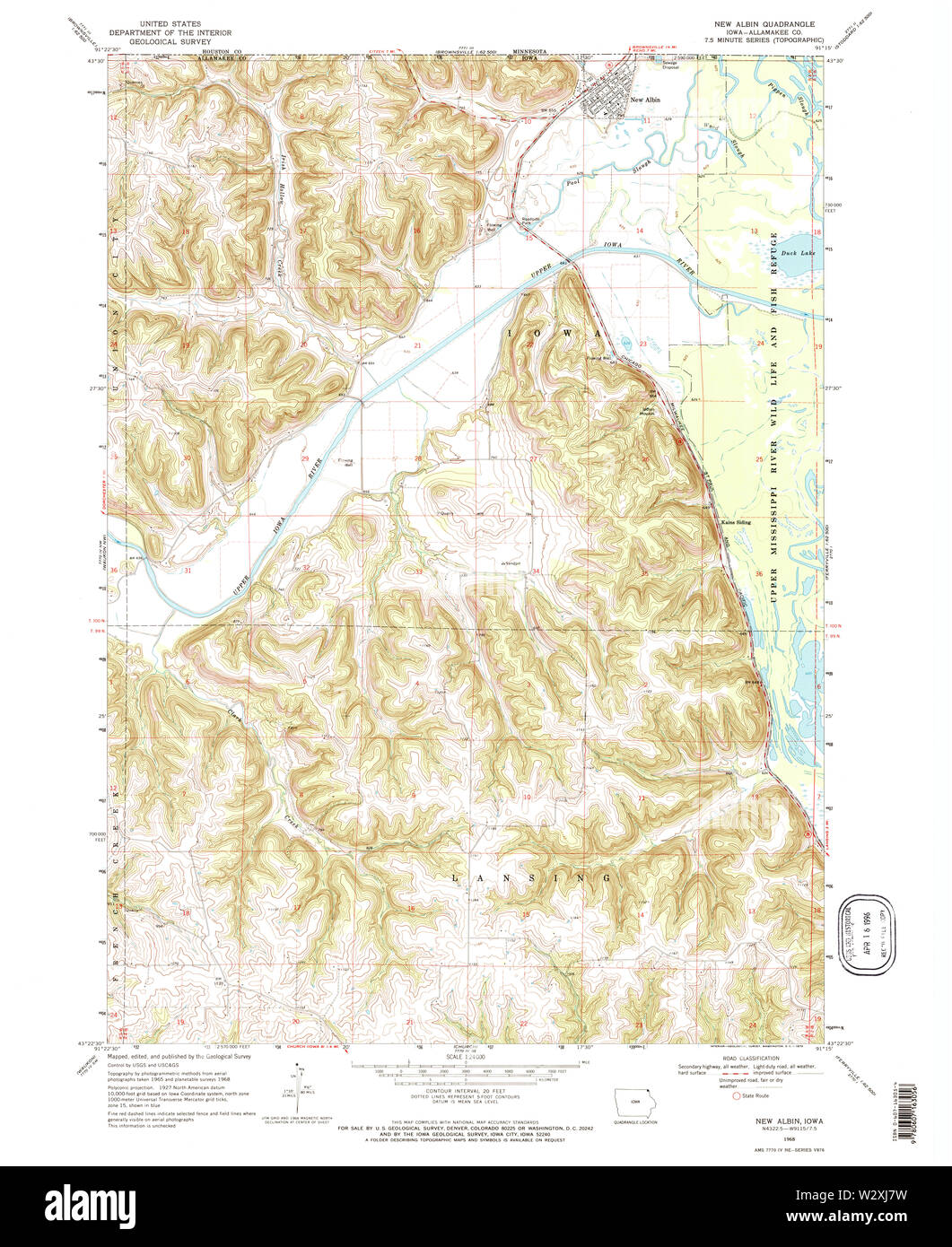 Map of albin hi-res stock photography and images - Alamy
