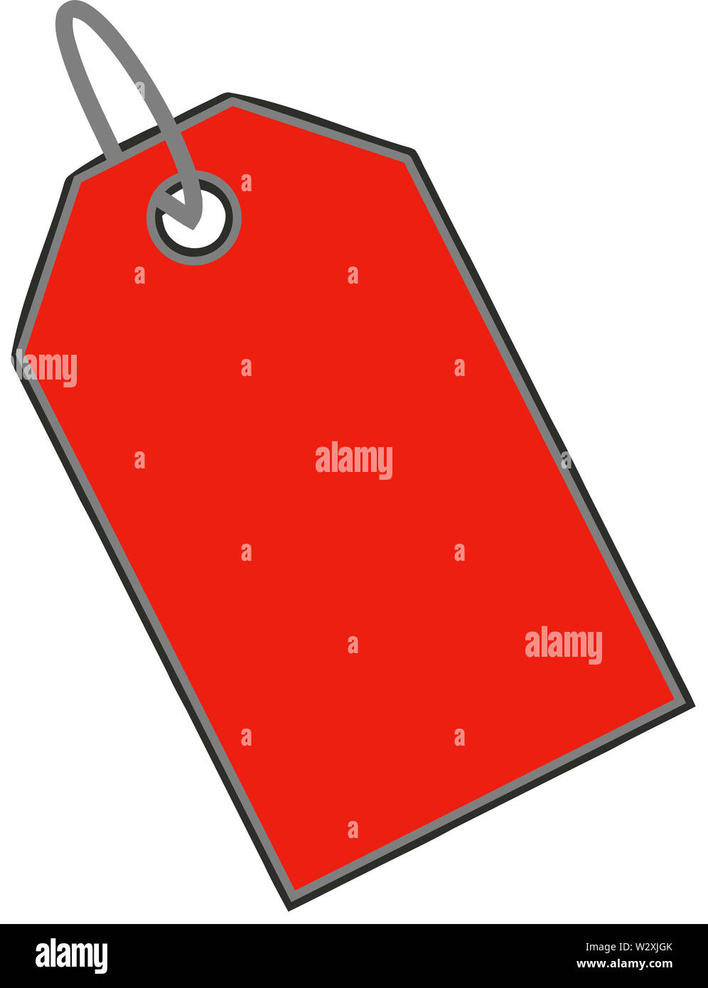 sale discount clearance tag illustration red color Stock Photo - Alamy