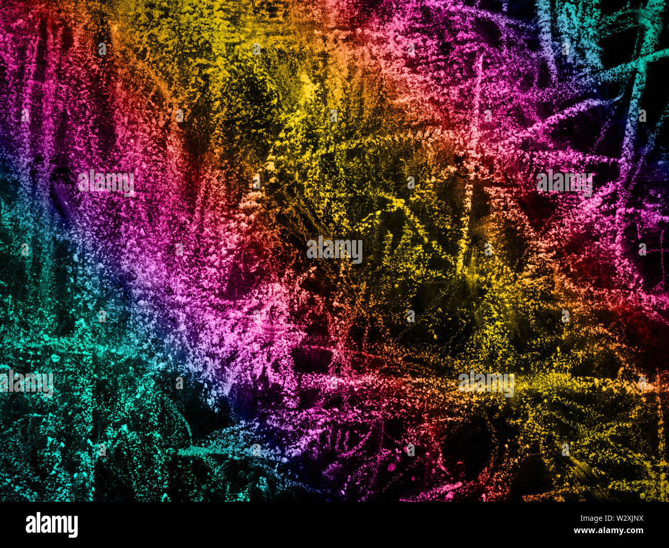 Abstract colorful neon gradient background. Chalkboard Stock Photo - Alamy