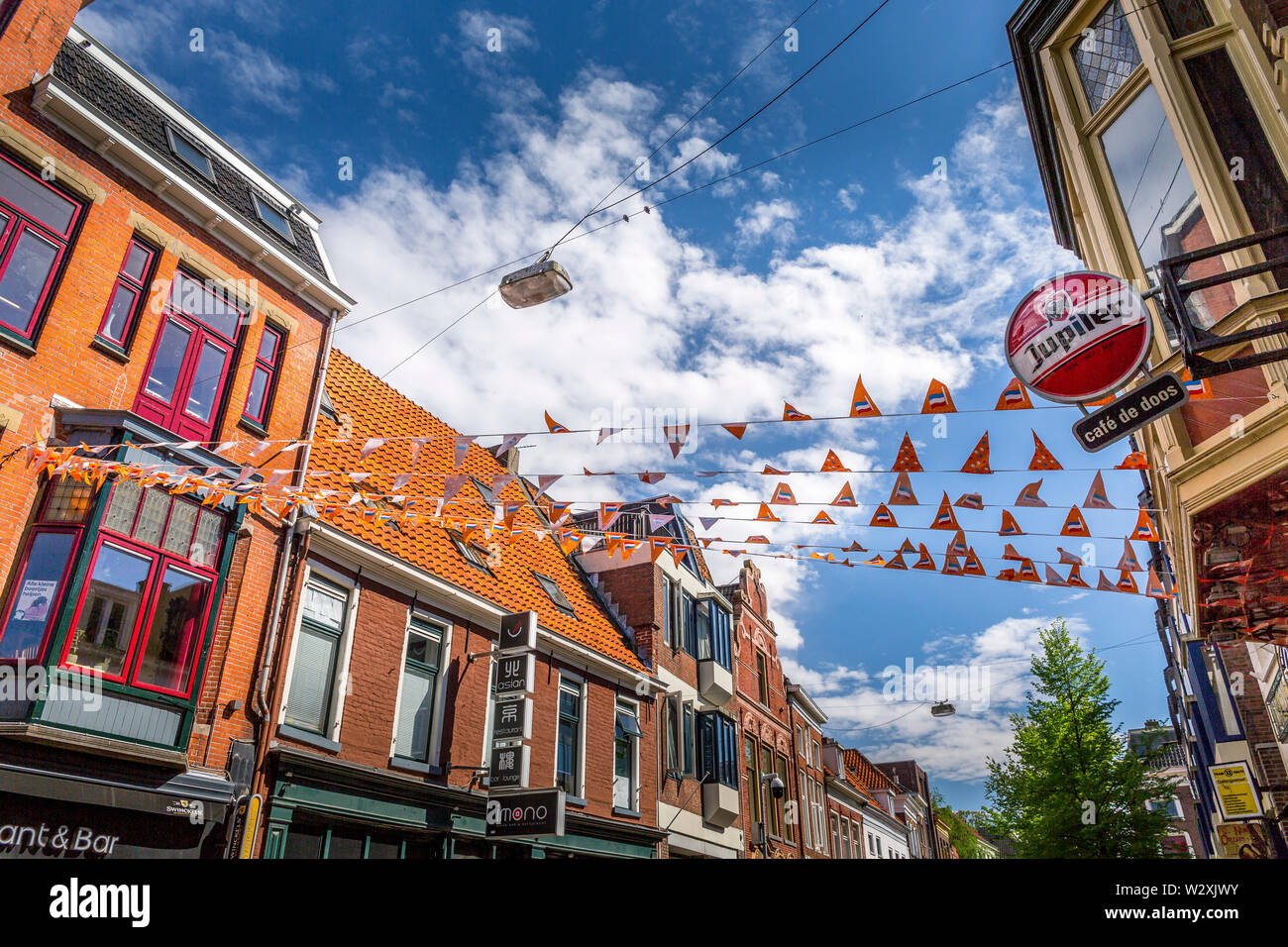 Buildings in Groningen Stock Photo - Alamy