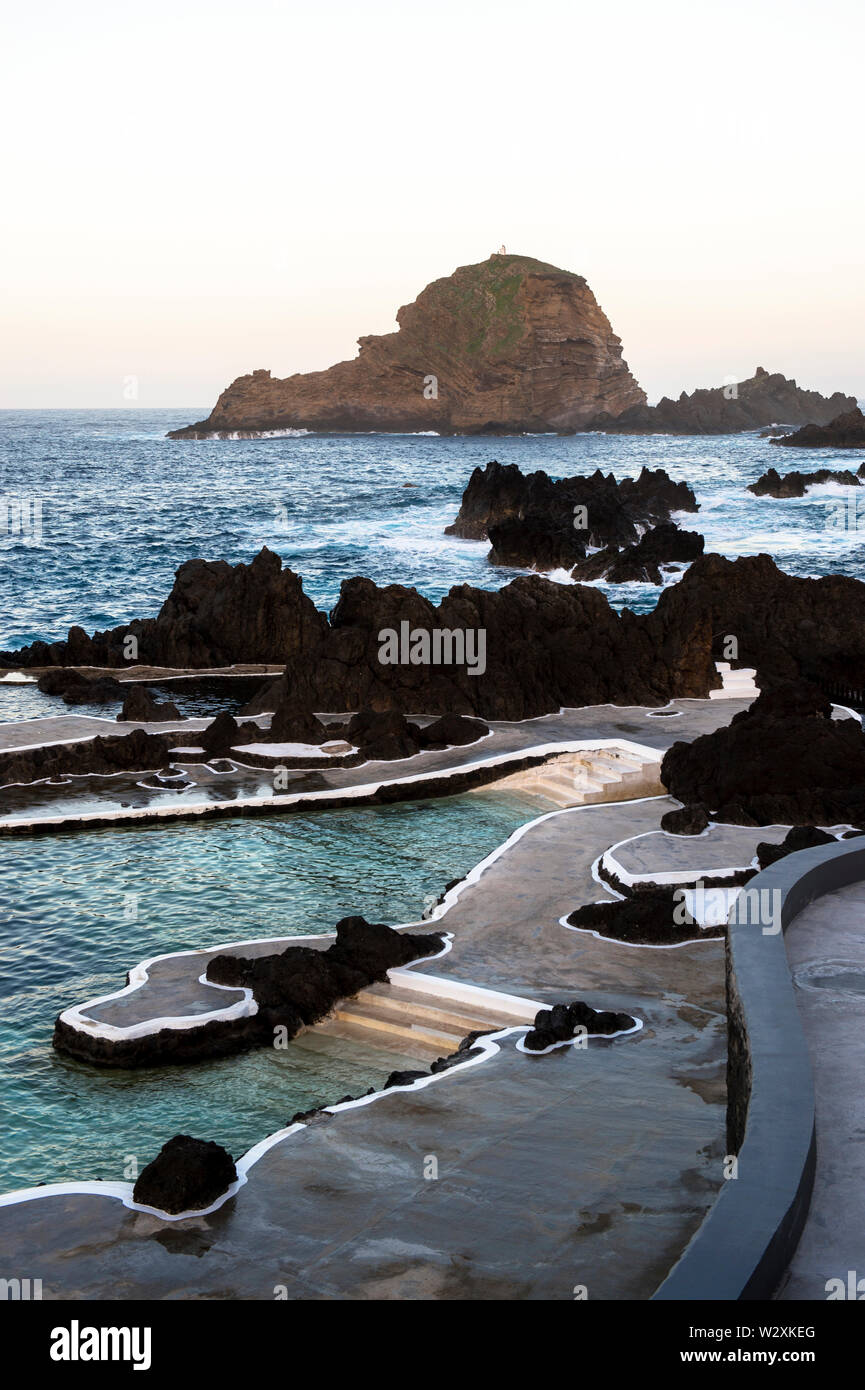 Porto moniz natural swimming pools hi-res stock photography and images - Alamy