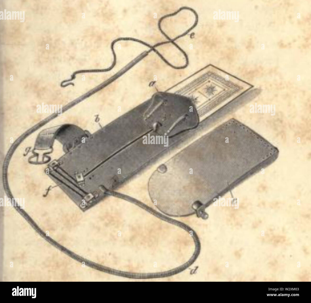 Kepplinger holdout machine example Stock Photo - Alamy