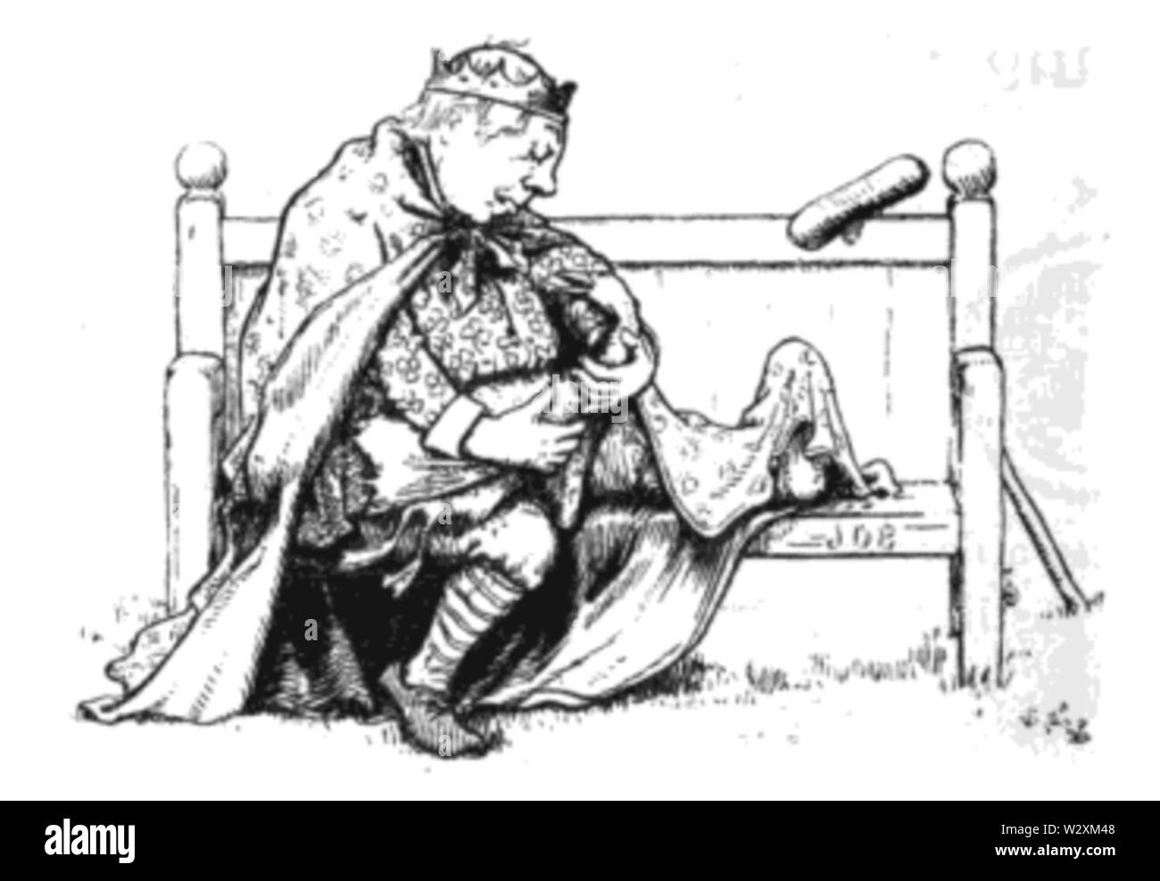 King O'Toole and His Goose - Illustration 1 Stock Photo - Alamy