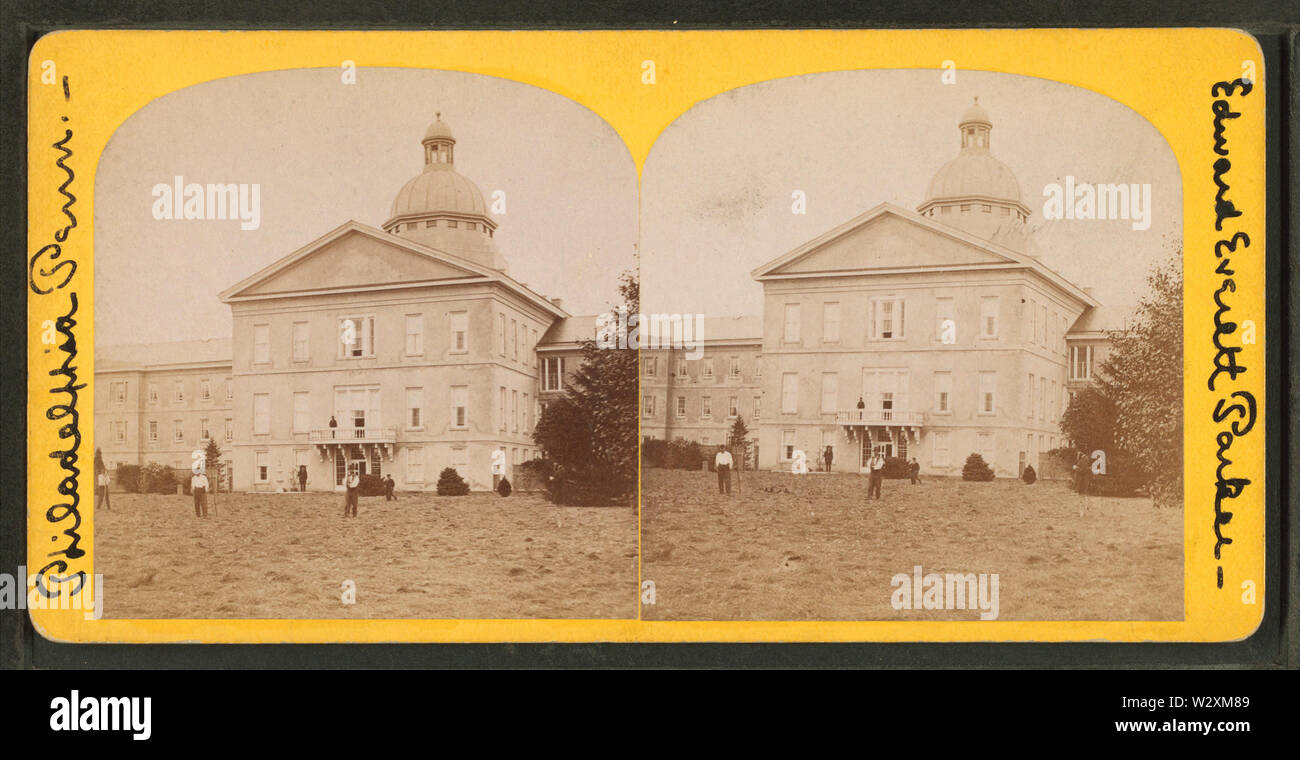 Kirkbride's Insane Asylum, play ground, from Robert N Dennis collection ...