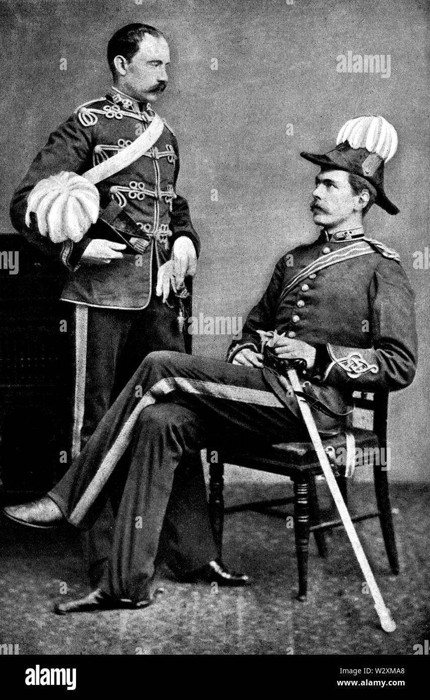 Kitchener and his eldest brother Stock Photo - Alamy