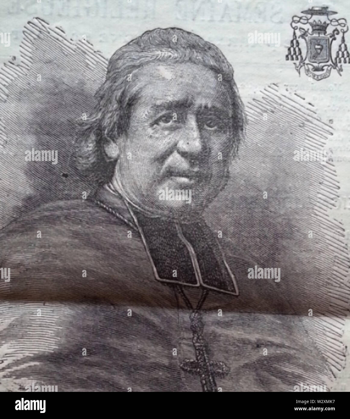 L'Évèque Jean-Baptiste Joseph Lequette Stock Photo - Alamy