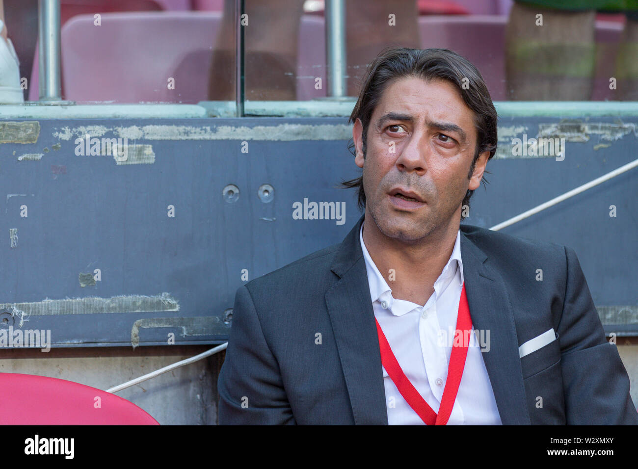Lisbon, Portugal. 10th July, 2019. Rui Costa during the friendly game ...