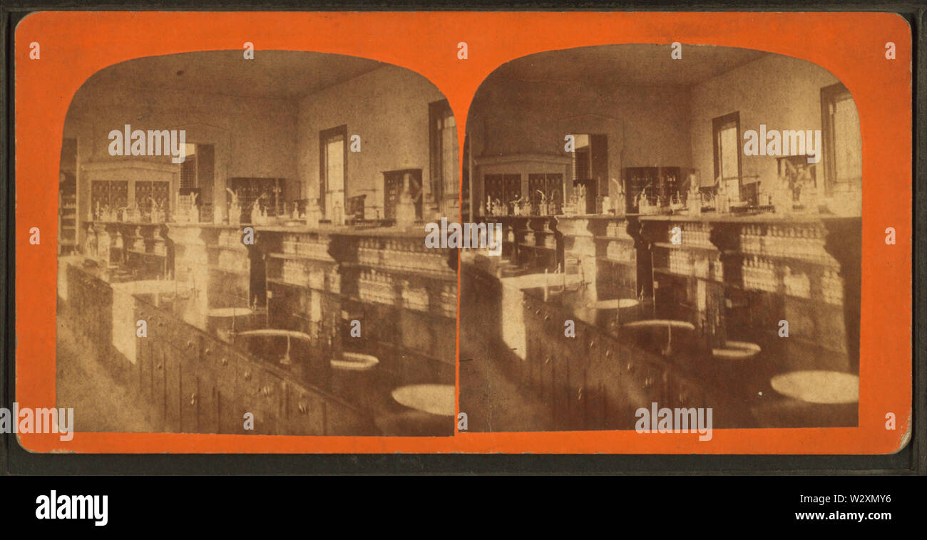 Laboratory table, University of New Mexico, 1880, from Robert N Dennis ...