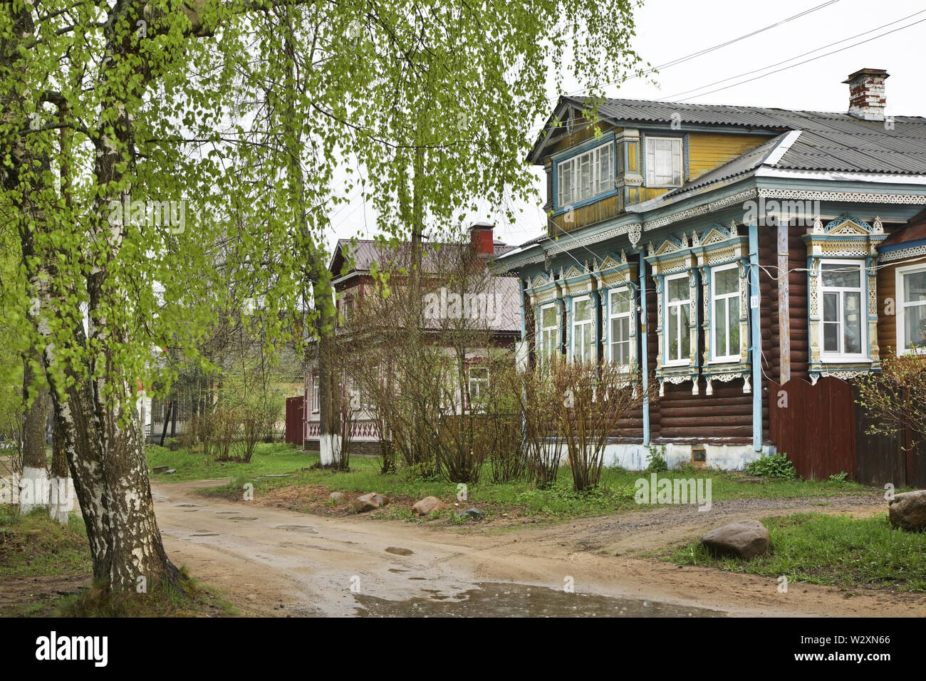 Old russian town myshkin hi-res stock photography and images - Alamy